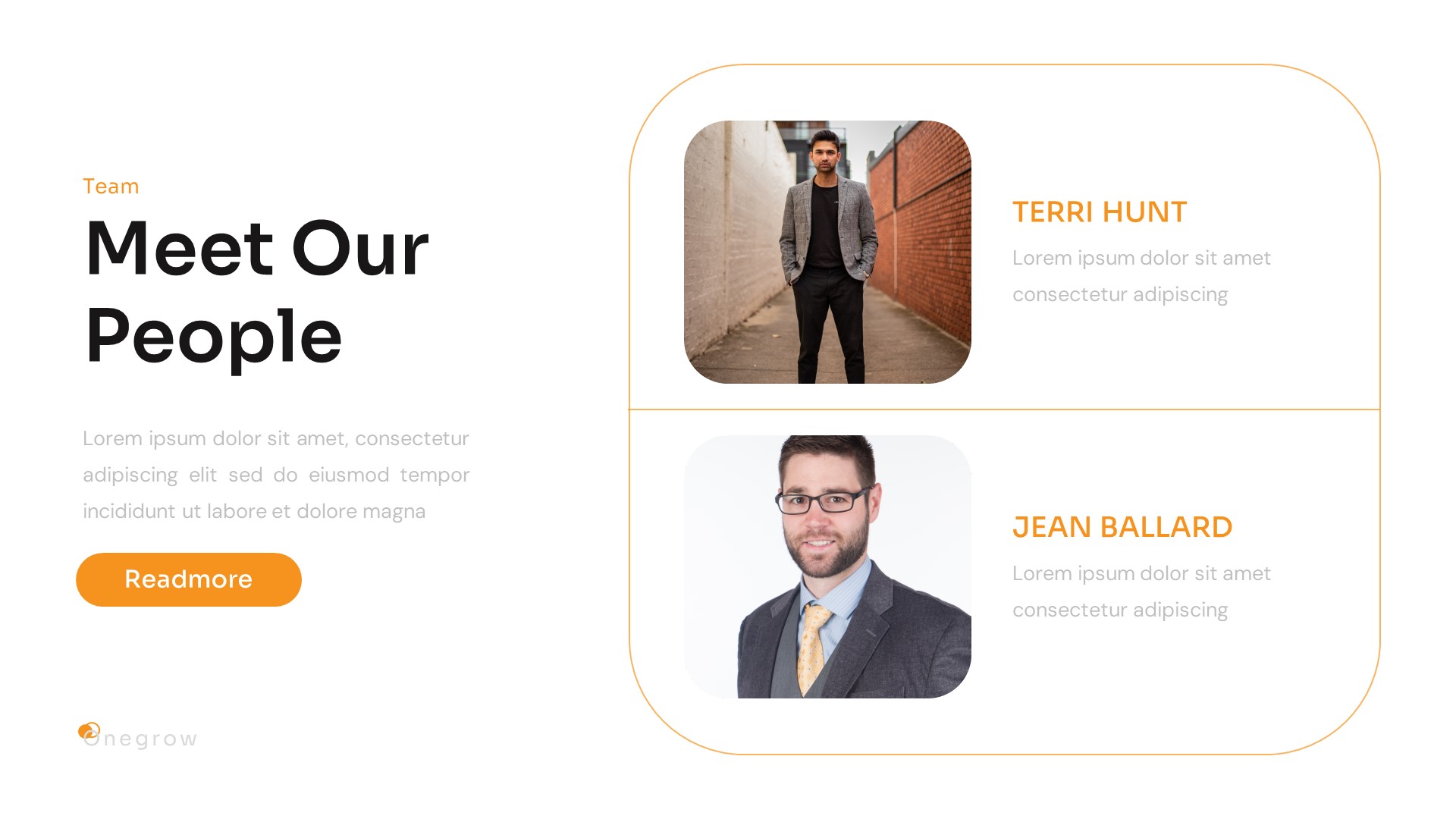 Onegrow – SEO Marketing PowerPoint Template by ermediastudio | GraphicRiver